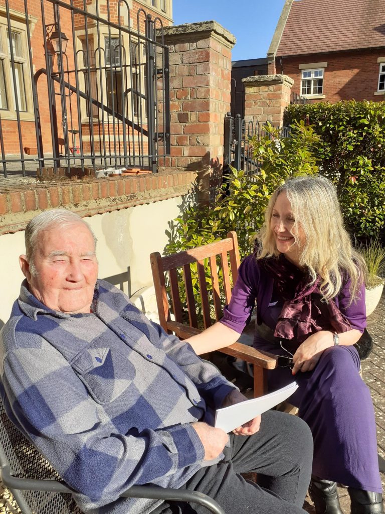 7. Jacqui met with Reg Payne - Cranthorpe Millner